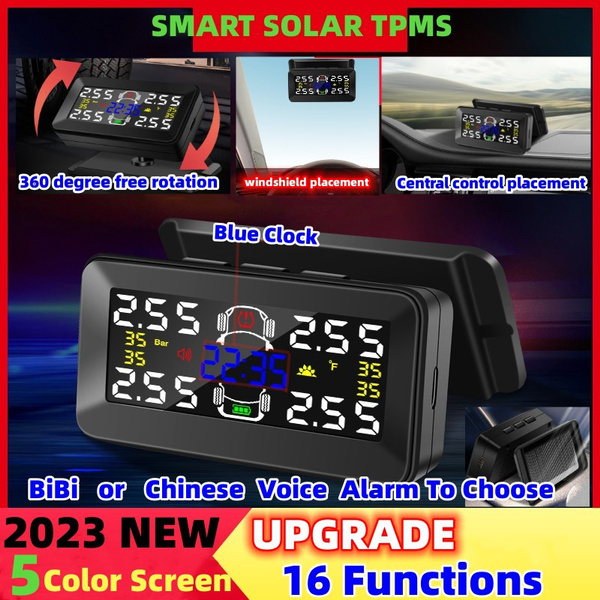 2023 Exclusive Private Model New Smart Solar Tire Pressure Monitor 5 ...
