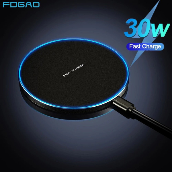 New Super Fast Charger 50W/30W Wireless Fast Charger Charging Dock ...
