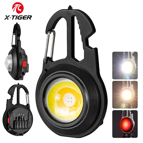 X-TIGER New Portable Flash Light Multifunctional Torch Pocket Clip Work ...