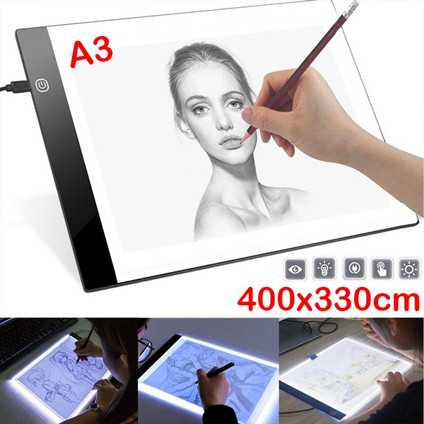 A3 400cmx330cm LED Three-speed Light Adjustment Drawing Board Ultra ...