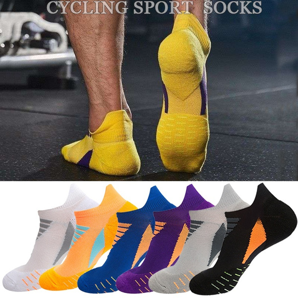 Men's Low Cut Sport Socks Summer Thin Short Tube Outdoor Sports Socks ...