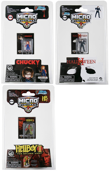 Worldâ s Smallest Universal Studios Horror Micro Action Figures ...
