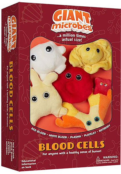GIANTmicrobes Plush - Box of Blood cells | Wish