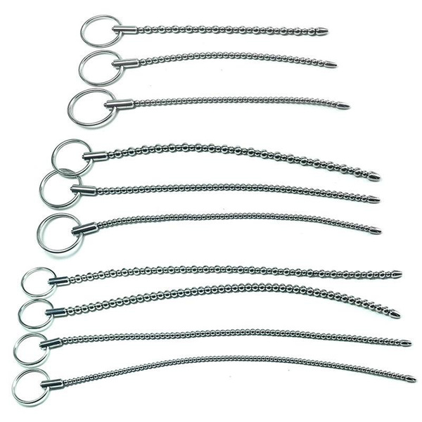 Super Long Electric Shock Urethral Plug Penis Pull Beads Plugs Urethra ...