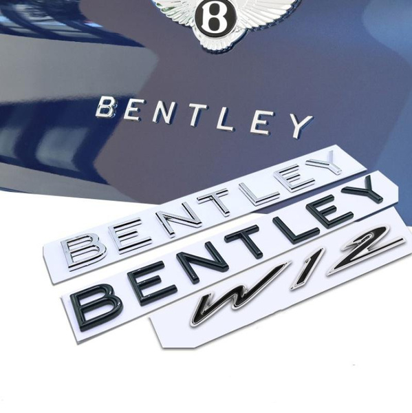 Car Automobile Styling 3D ABS Chrome Letter Sticker Rear Trunk Emblem ...