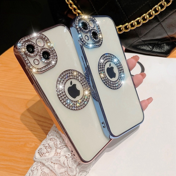 Luxury Bling Diamond Phone Case for iPhone 14 Pro Max Transparent ...