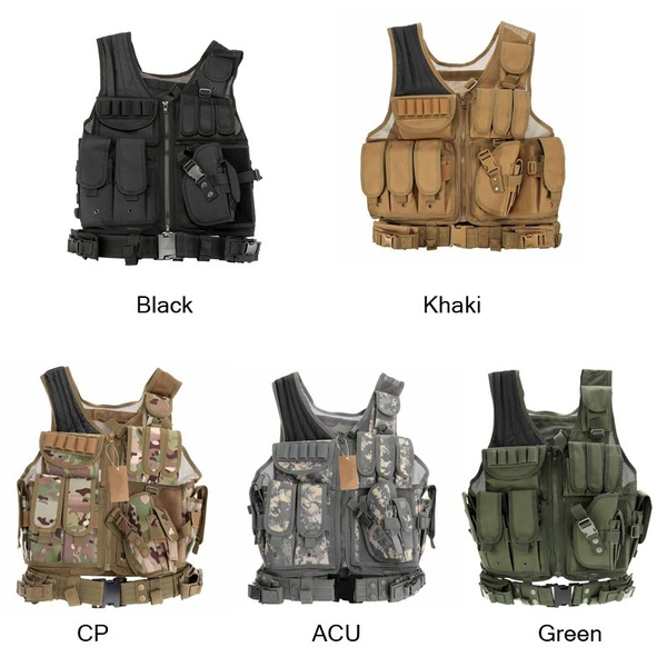 Tactical Vest Men Hunting Vest Tactical Military Vest Camouflage Vest ...