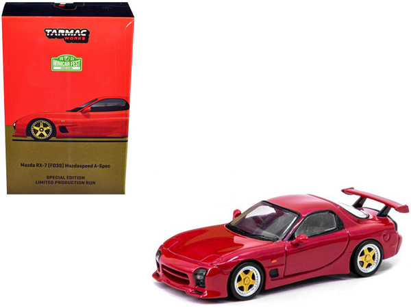 Mazda RX-7 (FD3S) Mazdaspeed A-Spec RHD Vintage Red "Minicar Fest Hong ...