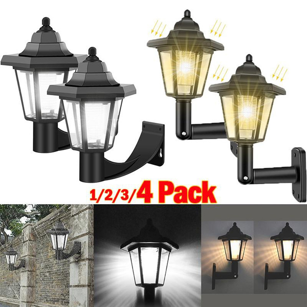 4/3/2/1 Pack Hexagonal Solar Light Outdoor LED Solar Sconce Retro Led ... 4/3/2/1 Pack Hexagonal Solar Light Outdoor LED Solar Sconce Retro Led ...