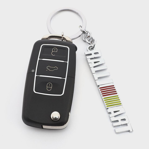 Car Keychain Metal Keyring for RALLIART Logo Key Chain JDM Racing ...