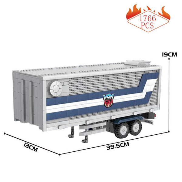 1766 PCS High Tech Transformation Combined Carriage Rorbot Truck Armory ...