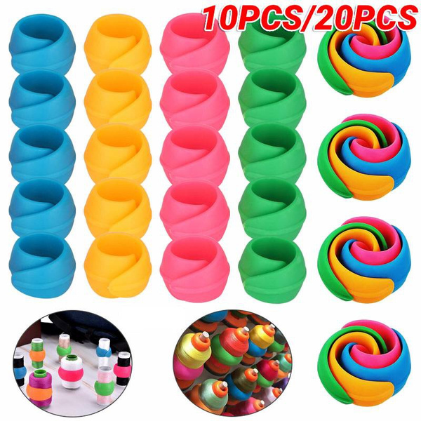 10pcs/20pcs Spool Huggers, Thread Spool Savers Bobbin Clamps Thread ...