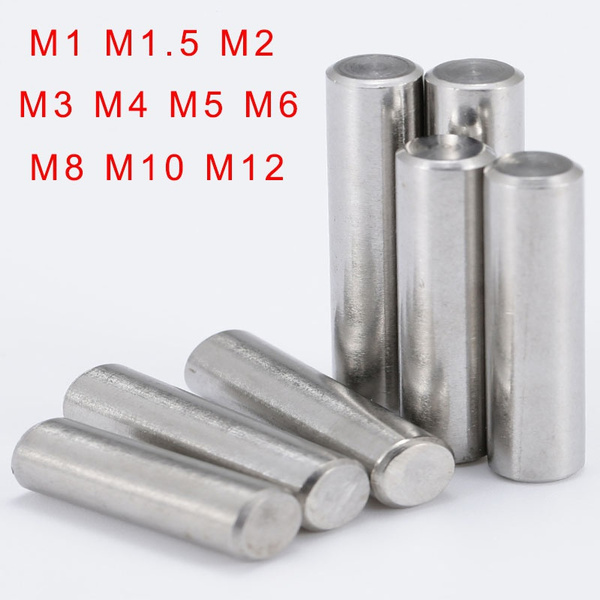 Stainless Steel Pin Dowel Pin Pegs Support Shelves M1 M1.5 M2 M2.5 M3 ...