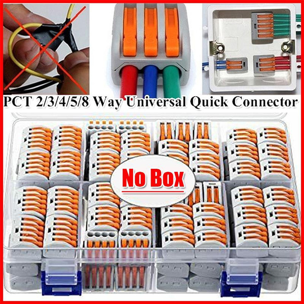 2/3/4/5/8 Way Wire Connector Universal Compact Wiring Connection ...