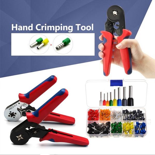 400Pcs Wire End Connector Crimping Terminal Set Wire Crimper Set With ...