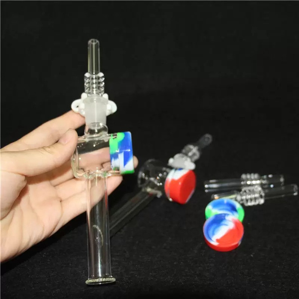 1 Set New Dab Straw Oil Rigs Smoking Water Pipe NC Kit Percolator with ...