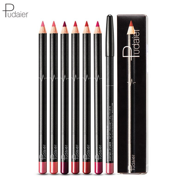 Health & Beauty Pudaier 6pcs\Set Beauty Makeup Matte Lip Liner Set ...