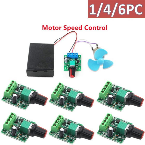 1/2/6Pcs Mini DC 2A 1.8v 3v 5v 6v 7.2v 12v Low Voltage DC Motor Speed ...