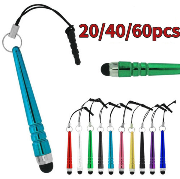 20/40/60PCS Universal Mini Capacitive Screen Stylus Touch Pen For Phone ...