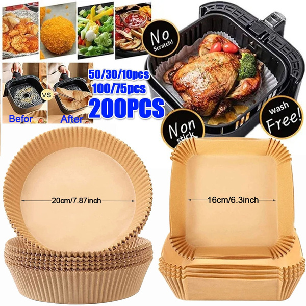 Air Fryer Baking Special Paper Oil-proof Oil-absorbing Paper for ...