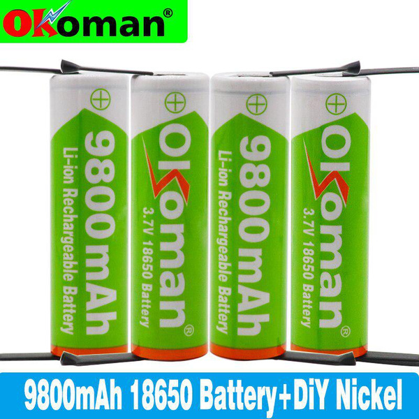 🔥100% Original 3.7v 9800mAh 18650 Lithium Battery Pack For Power Tools ...