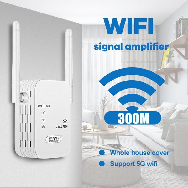 WIFI Repeater 300Mbps Wireless WiFi Signal Range Booster Extender 802 ...