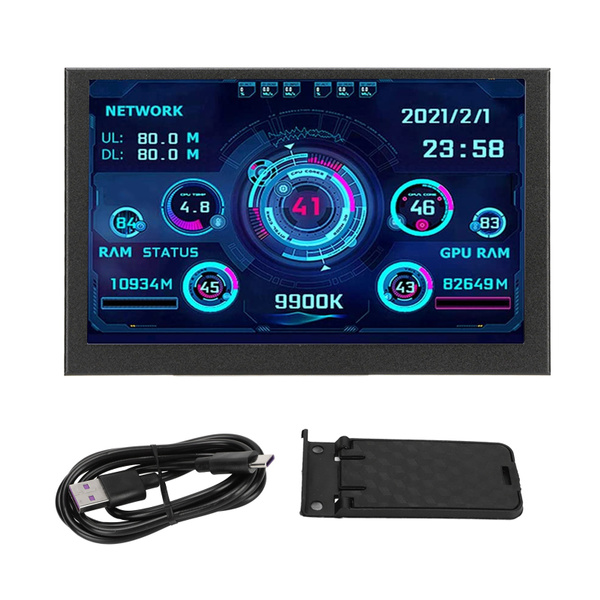 5 Inch IPS USB Mini Screen AIDA64 PC CPU RAM HDD Data Monitor Computer ... 5 Inch IPS USB Mini Screen AIDA64 PC CPU RAM HDD Data Monitor Computer ...