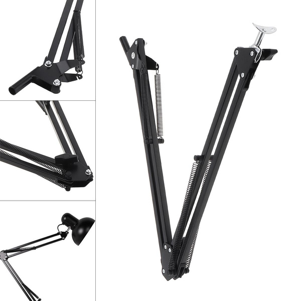 Swing Arm Mount Desk Table Clamp for Lamp Light Magnifying Glass Len ...