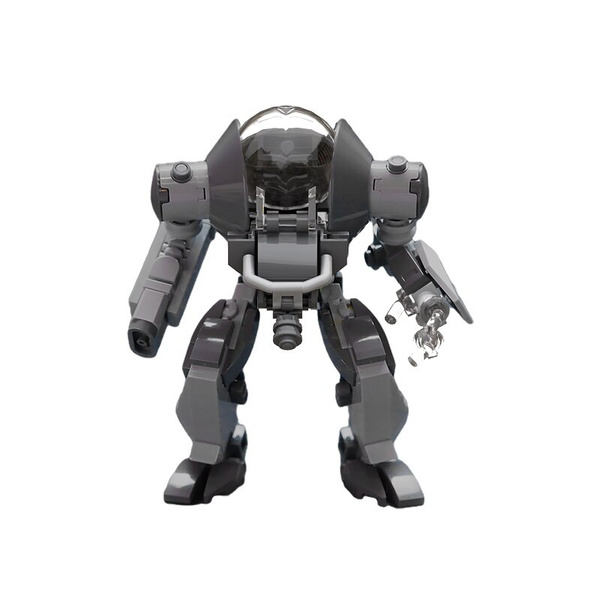 Buildmoc Ideas Creative Soldier Mech Robot Figures MOC Building Blocks ...