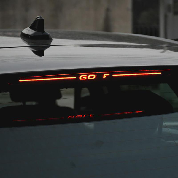 Car Emblems Badge Decal Trim Rear High Position Brake Light Sticker for ...