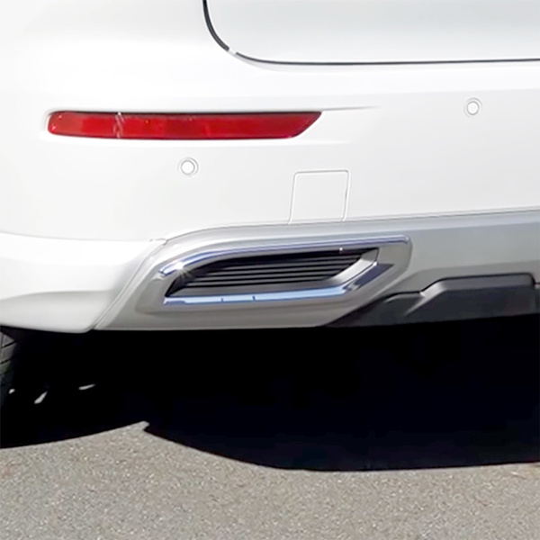 2022-2023 For Mitsubishi Outlander Chrome Bumper Modified Exhaust ...