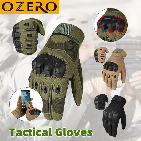OZERO New Tactical Gloves Men Outdoor Touch Screen Gloves Military Army Sport Hiking Hunting ...