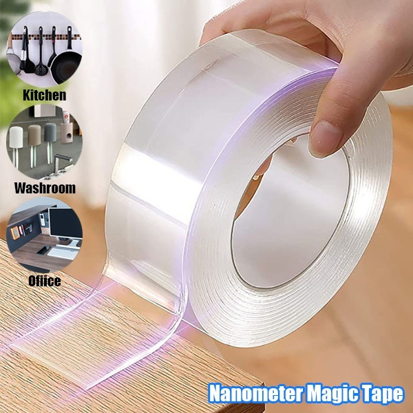 New Multifunctional Double-Sided Adhesive Nano Tape Traceless Washable ...