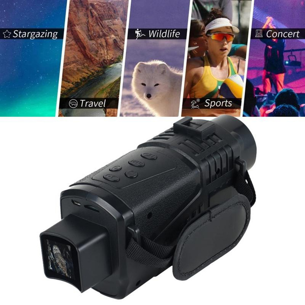 1080P Binocular HD Infrared Night Vision Device Monocular Camera ...