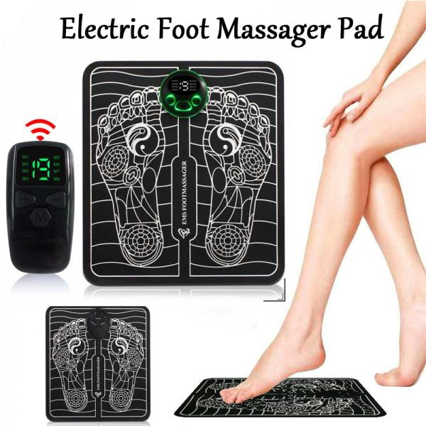 New 3 Types EMS Electric Foot Massager Pad Blood Circulation Muscle ...