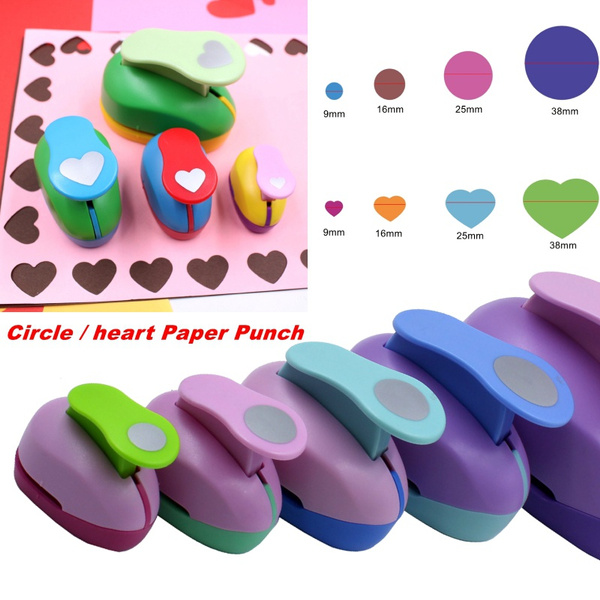 DIY Heart/Circle Paper Punch Paper Punches for Scrapbooking/Gift Card ...