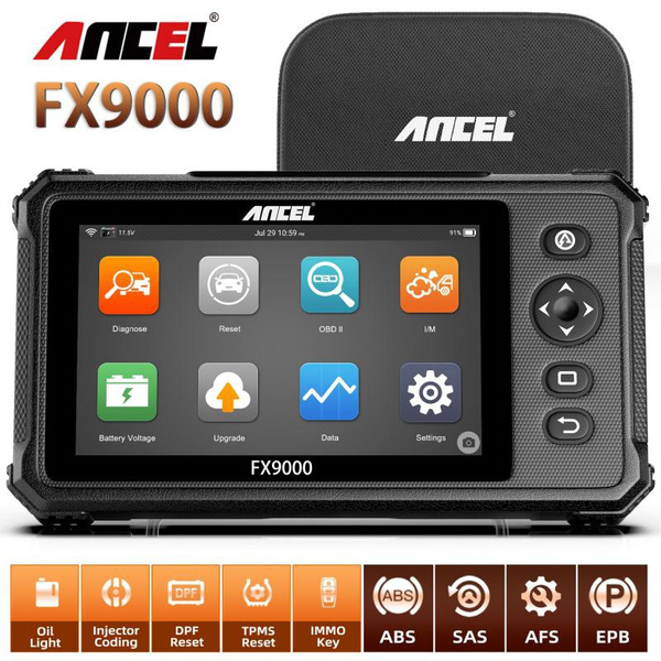 ANCEL FX9000 OBD2 All System Diagnose Scanner With TPMS Oil SAS ABS EPB ... ANCEL FX9000 OBD2 All System Diagnose Scanner With TPMS Oil SAS ABS EPB ...