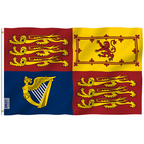 Anley 3x5 Foot United Kingdom Royal Standard Flag - British UK England ...