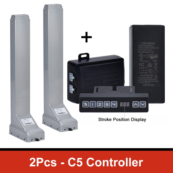 2Pcs App Controller Furniture Table Legs Adjustable Height Electric ...