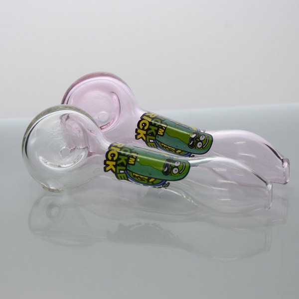 2pcs Glass Tobacco Pipe Handmade Glass Pipes Borosilicate Glass Herb ...