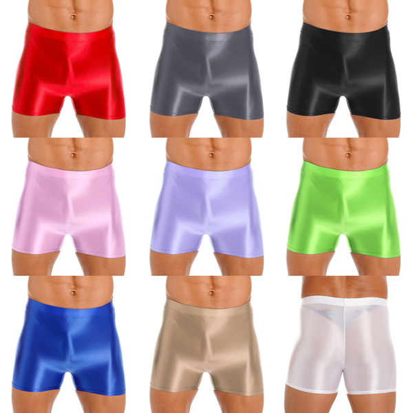 Men's Running Compression Tight Sport Pants Shiny Glossy Spandex ... Men's Running Compression Tight Sport Pants Shiny Glossy Spandex ...