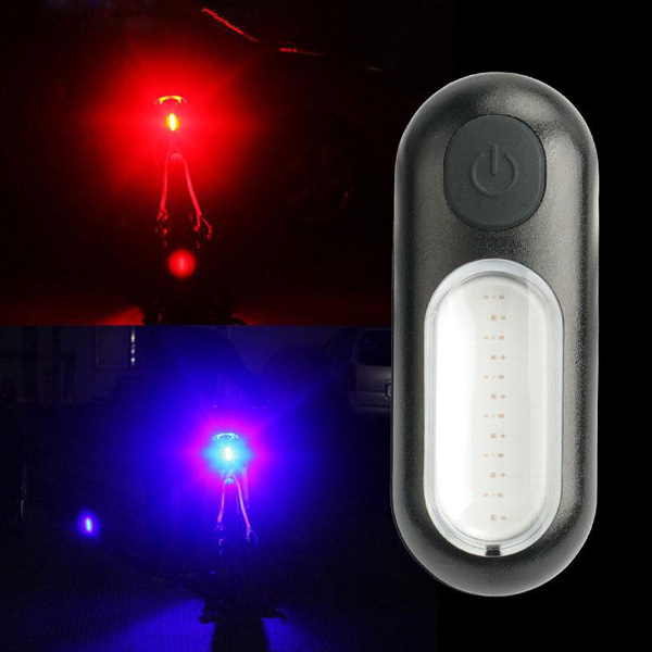 5 Modes Super Brightness Mini Bike Tail Light COB LED Bicycle Lamp USB ...