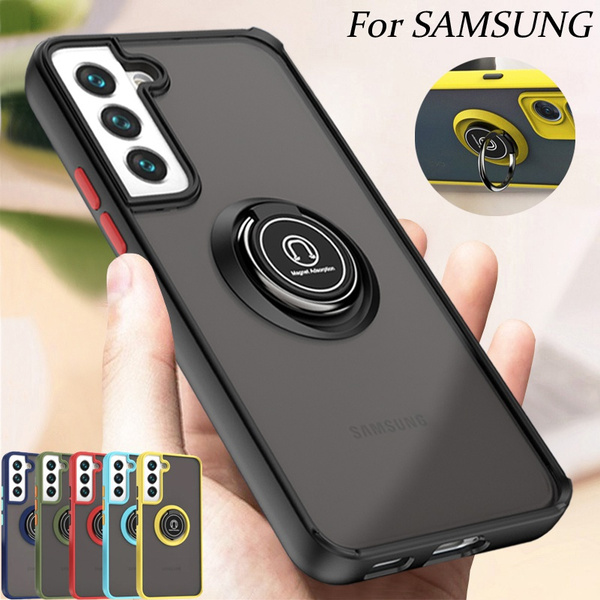 Luxury Anti Fingerprint Translucent Shockproof Case Coque for Samsung S22 Ultra S22 Plus S21 ...