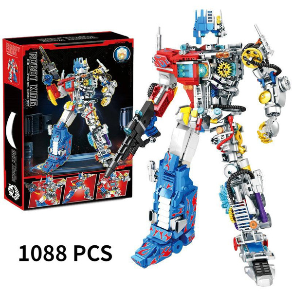 1088PCS Mechanical Robot War Technical Building Blocks Toys Boys Gifts ...