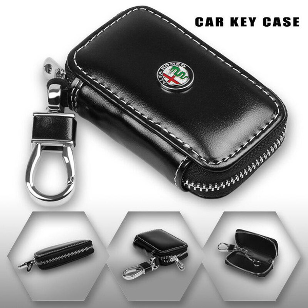 Leather Key Wallet Car Key Bag Multi Key Case Fashion Key Holders For ...