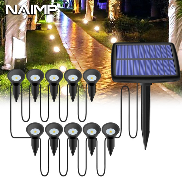 Solar Light 10 In 1 Garden Landscape Light Outdoor Waterproof ...