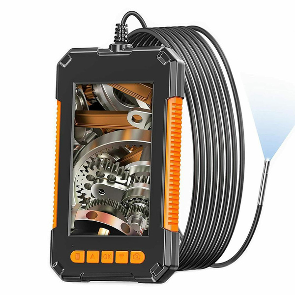 Industrial Endoscope Camera Borescope Inspection Camera LED Light Snake ...