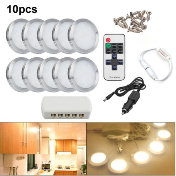 12V 10x Interior LED Spot Lights For VW T4 T5 Camper Van Caravan ...