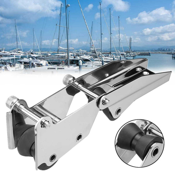 330mm/13inch Boat Anchor Roller, Stainless Steel Bow Rubber Anchor ...