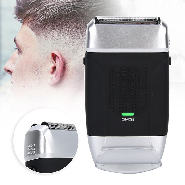 Rechargeable Electric Shaver Reciprocating Bald Head Trimmer Beard ...
